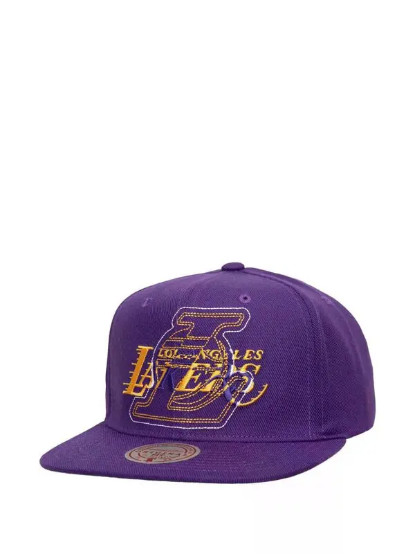 Mitchell & Ness Los Angeles Lakers Cap - Purple