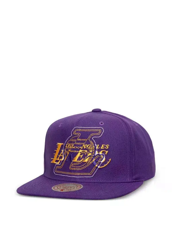 Mitchell & Ness Los Angeles Lakers Cap - Purple