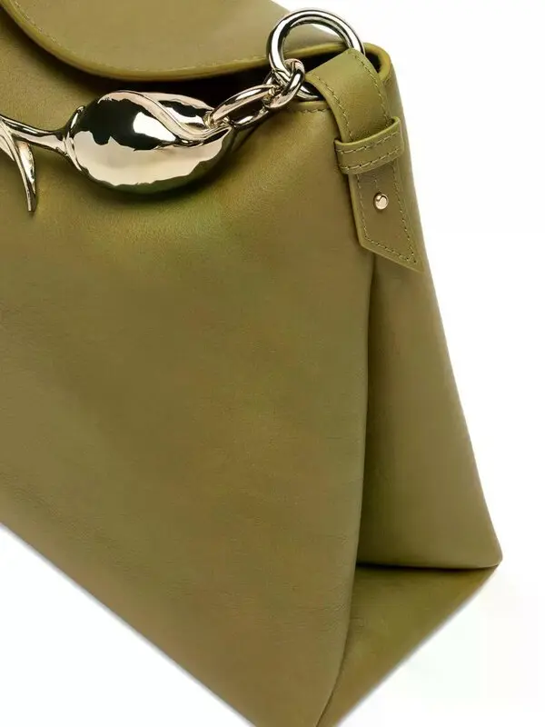Erdem Large Bloom Tote Bag - Green