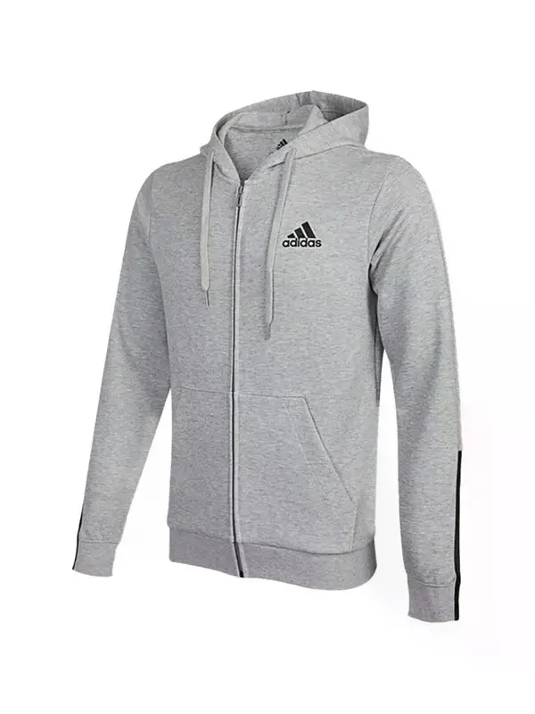Adidas 3-stripes Zip-fastening Hoodie