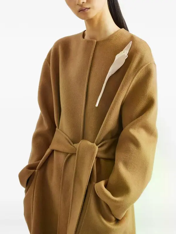 Erdem Belted Oversized Coat