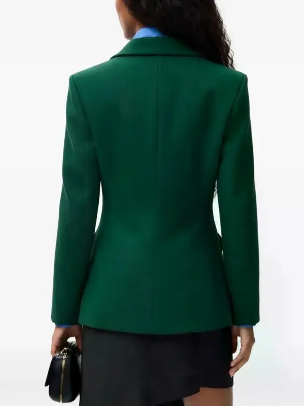 Loewe Wool Blazer - Green