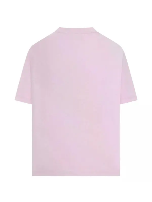 Balenciaga Sacré Cœur Crew Neck T-shirt - Pink