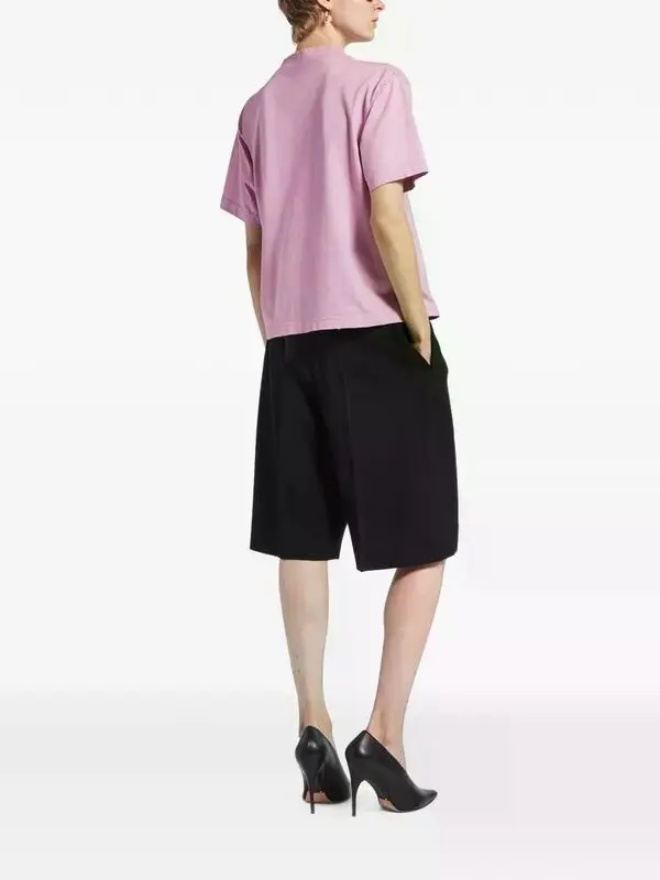 Balenciaga Sacré Cœur Crew Neck T-shirt - Pink