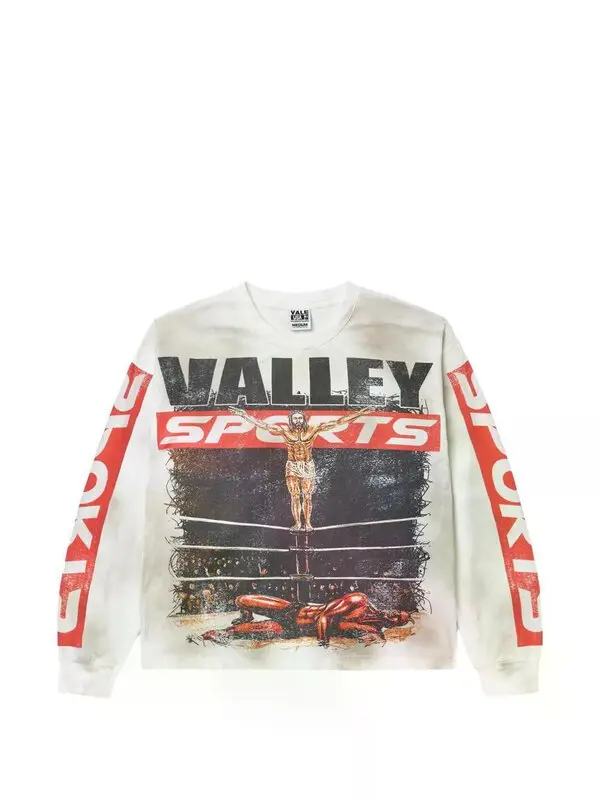 VALE FOREVER Jesus Hardy Sweater - Neutrals