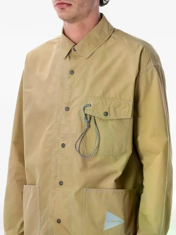 AND WANDER Cordura Shirt Jacket - Neutrals