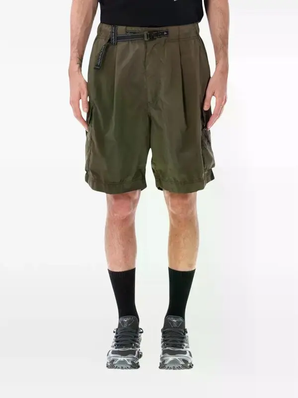 AND WANDER Cargo Shorts With Carabiner Detail
