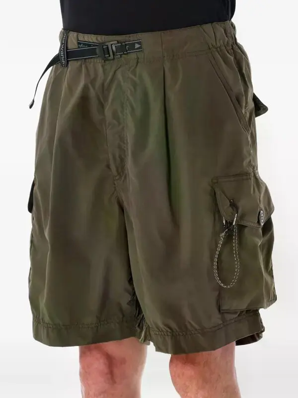 AND WANDER Cargo Shorts With Carabiner Detail