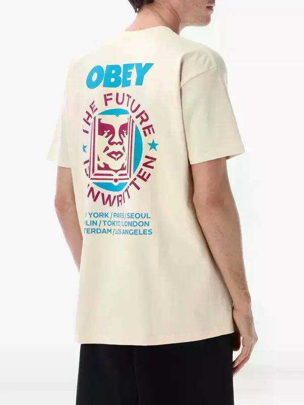 Obey Future T-shirt - Neutrals