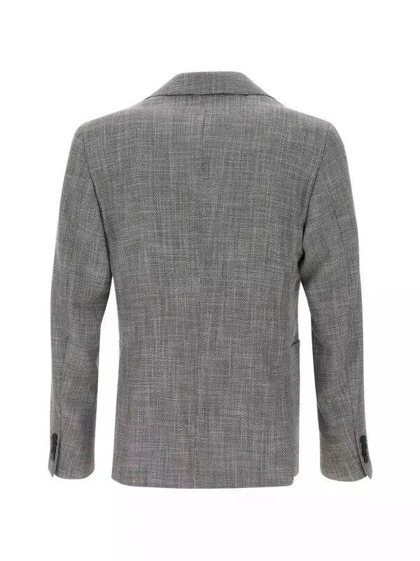 Pal Zileri Baron Single-breasted Blazer - Grey