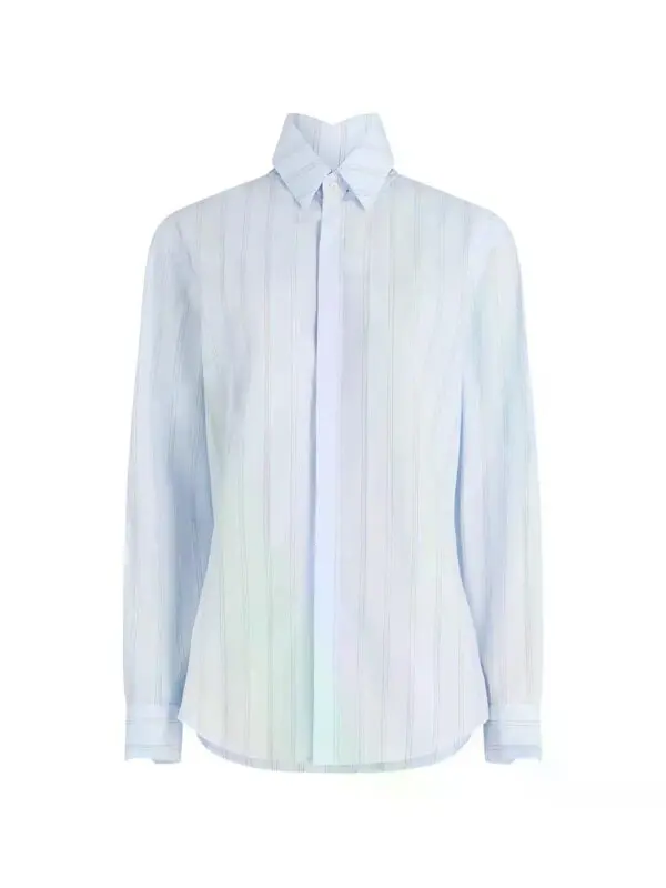 JEAN PAUL GAULTIER Pinstriped Collar Shirt