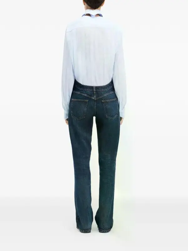 JEAN PAUL GAULTIER Pinstriped Collar Shirt