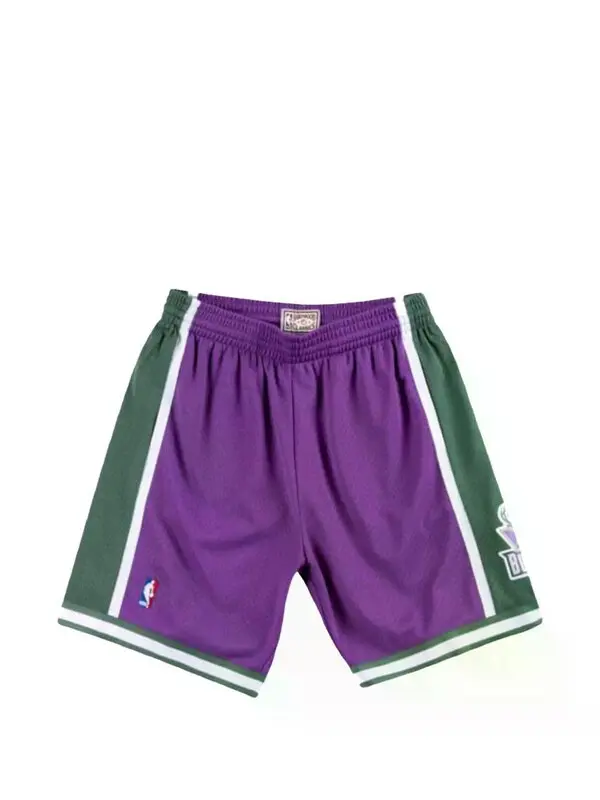 Mitchell & Ness Nba Swingman Milwaukee Bucks Road 00-01 Shorts - Purple