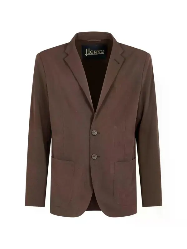 Herno Two-button Jacket - Brown