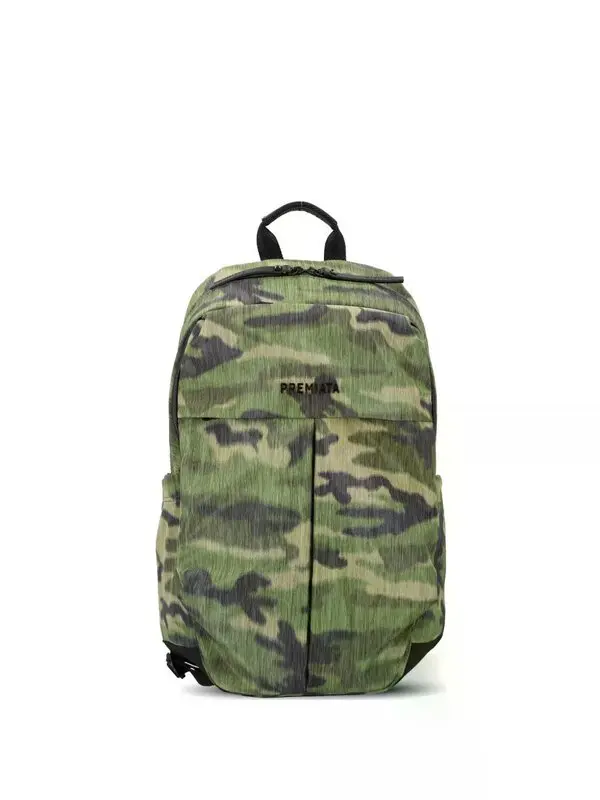 Premiata Wonder Camouflage Backpack - Green