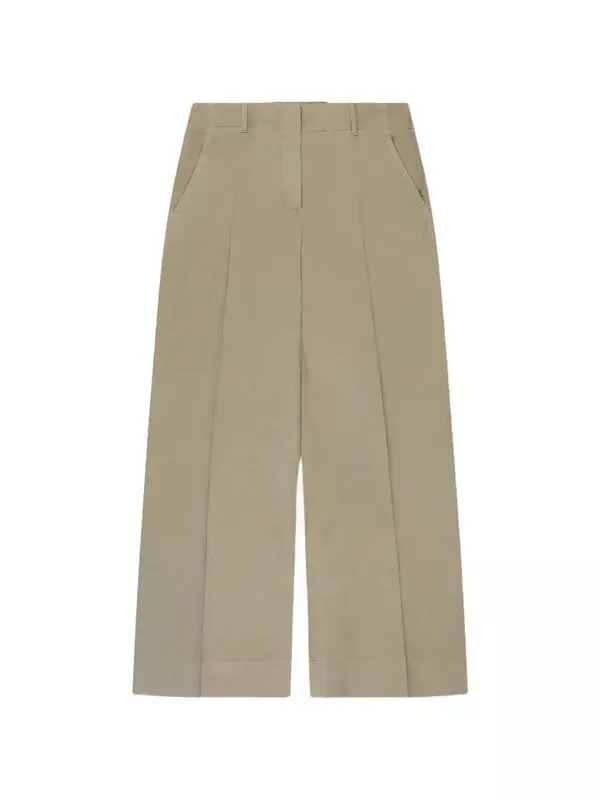 SLOWEAR Button Detailed Trousers - Neutrals