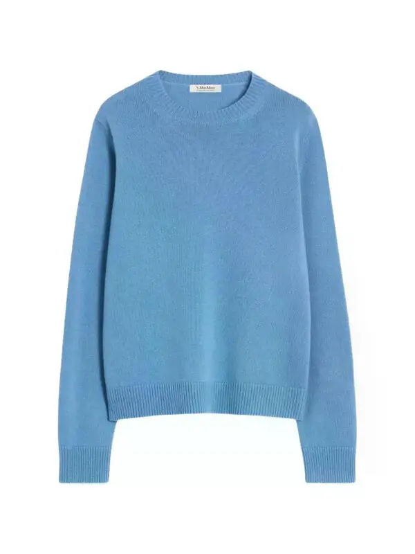 Max Mara Fresia Crew-neck Sweater - Blue
