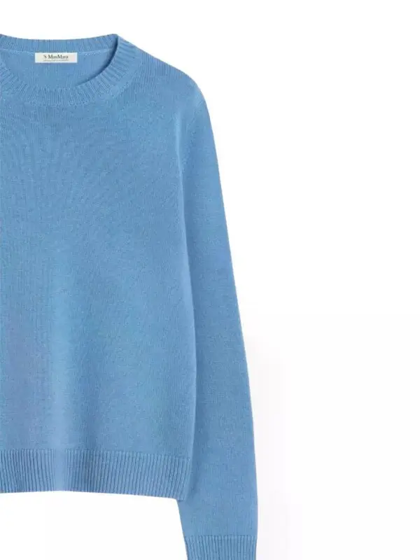 Max Mara Fresia Crew-neck Sweater - Blue