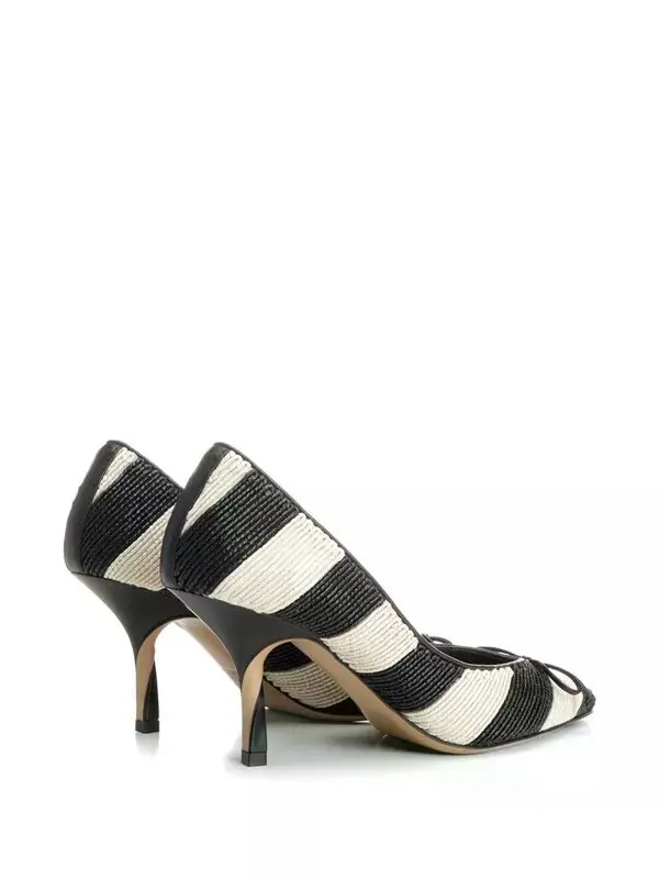 Jacquemus The Tourni Heeled Pumps - Black