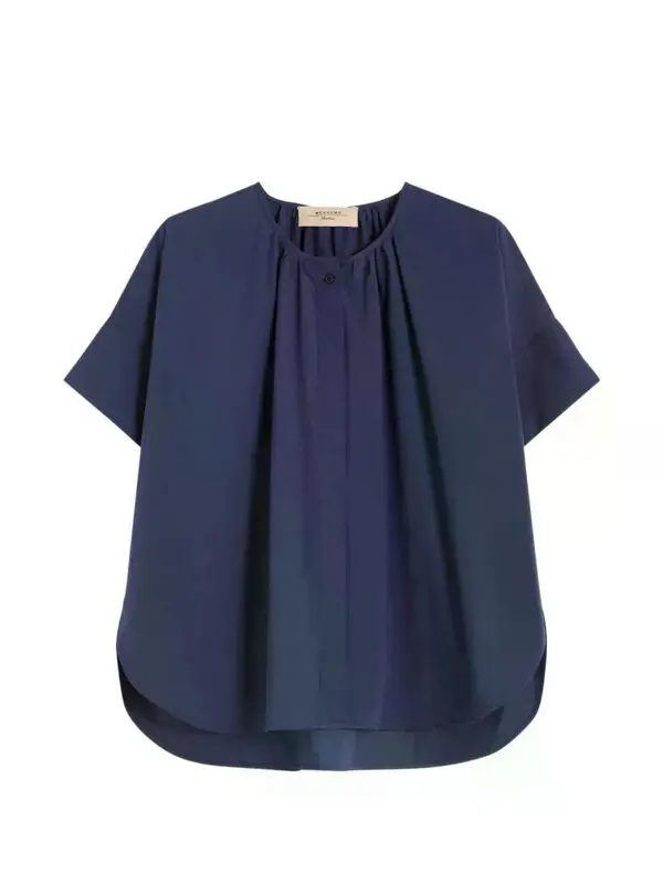 Max Mara Gathered Blouse