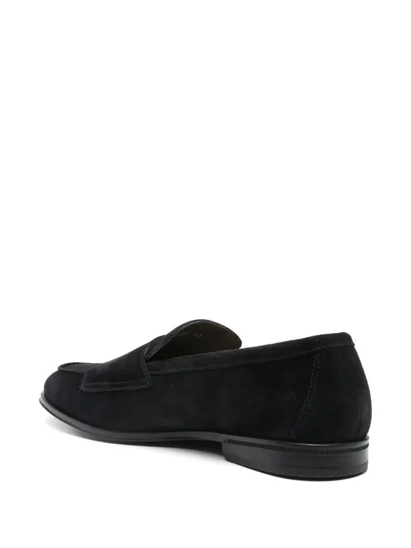 DOUCAL'S Moccasin With Buckles - Blue