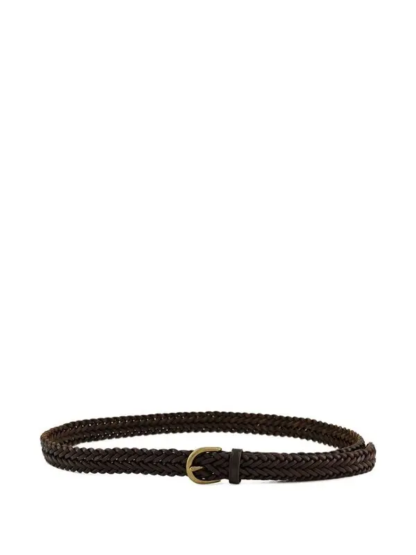 Dragon Diffusion Leather Belt - Brown