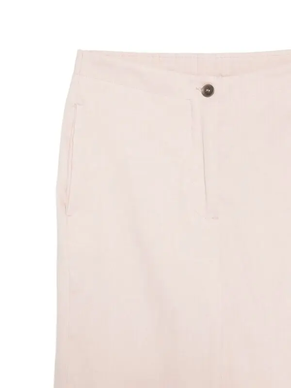 Seventy Linen And Cotton Wide Leg Trousers