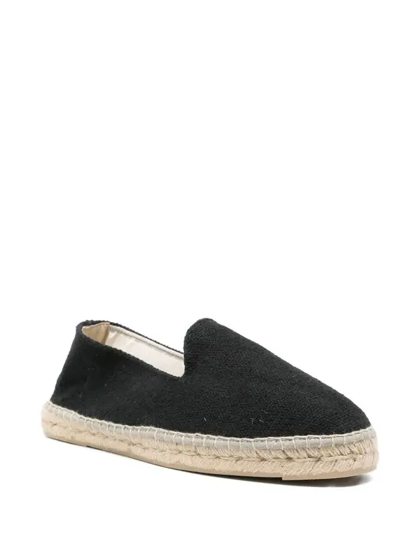 Manebí Flat Espadrilles - Black