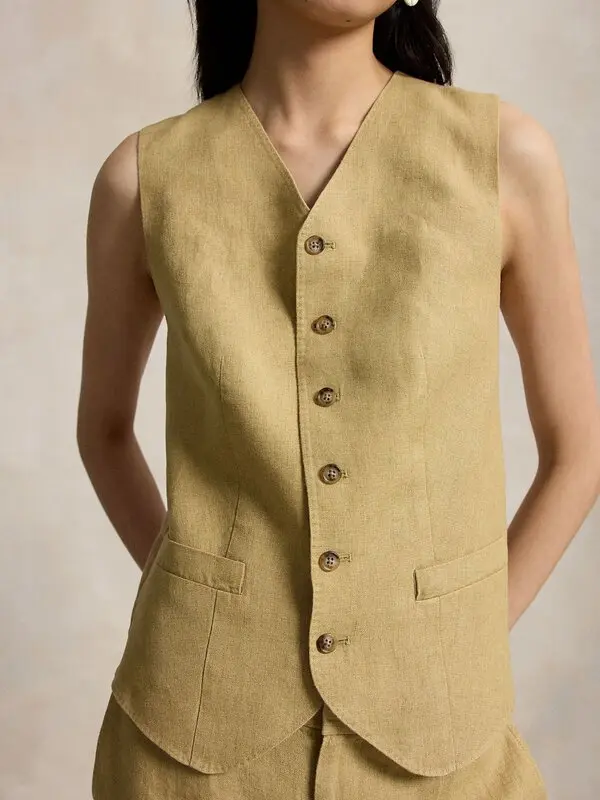 Polo Ralph Lauren Délavé Vest - Beige