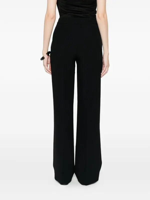 VIA MASINI 80 Cady Trousers - Black