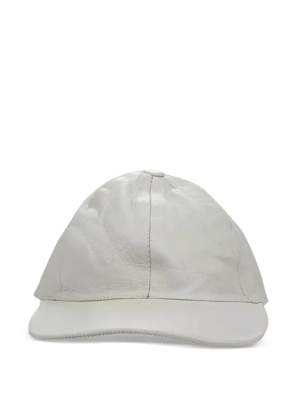 Opening Ceremony Leather Cap - White