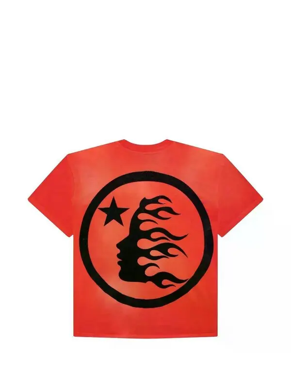 HELLSTAR Logo-print T-shirt - Red