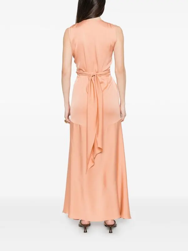 NOUVELLE SILK95FIVE Shangri Silk Long Dress