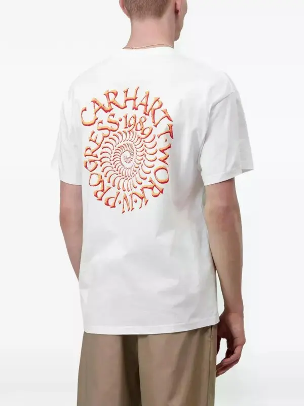Carhartt Work In Progress Print T-shirt - White
