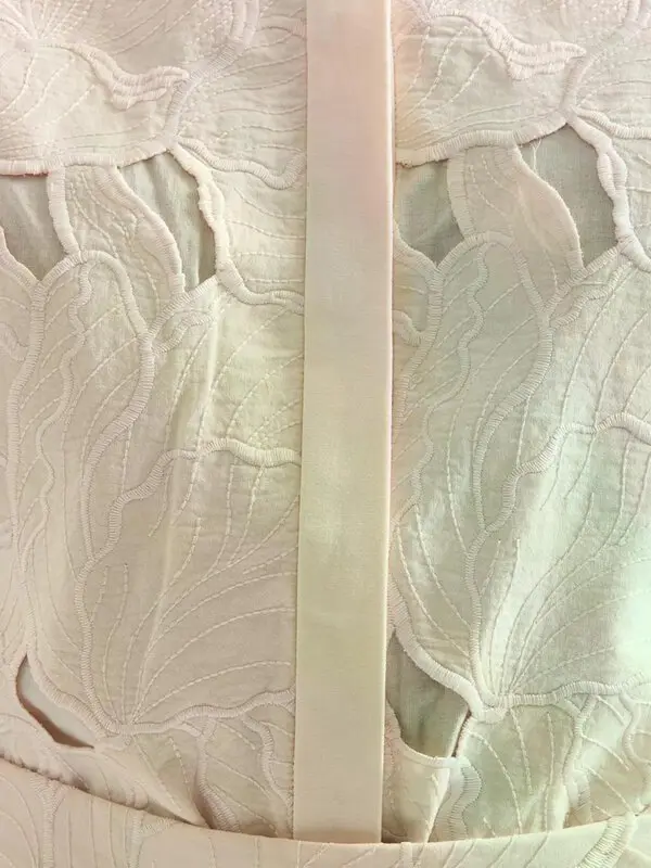 Erdem Floral Cutwork Sleeveless Shirt