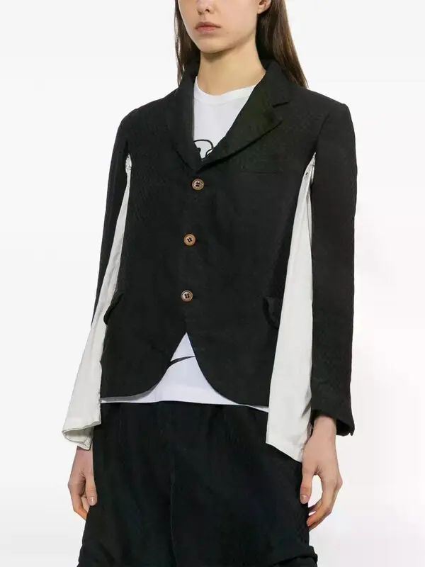 Comme Des Garçons Textured Blazer
