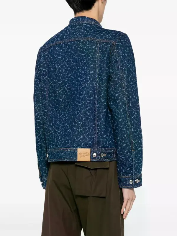 Maison Kitsuné Laser-cut Denim Jacket
