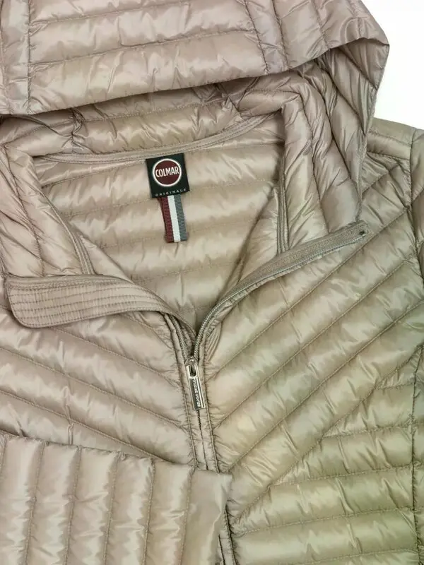 COLMAR Hooded Puffer Coat - Neutrals