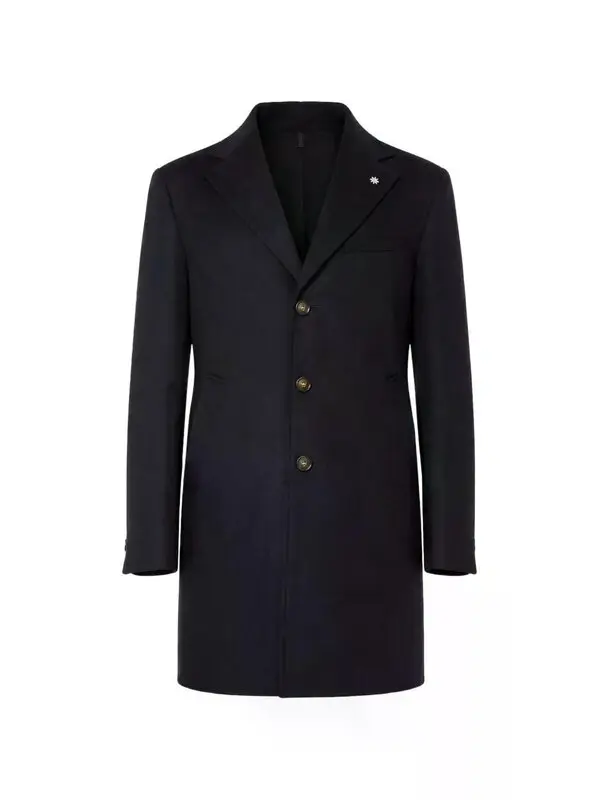 MANUEL RITZ Brooch-detail Coat