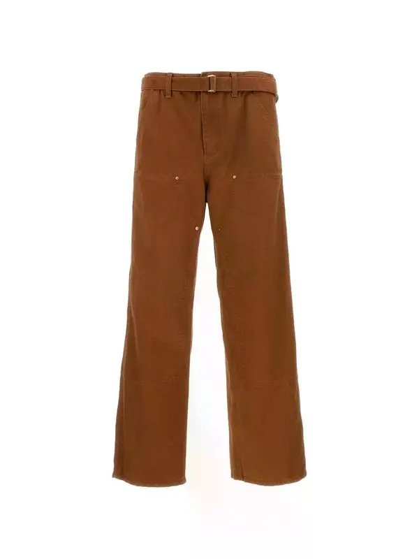 Sacai X Carhartt Belted Trousers