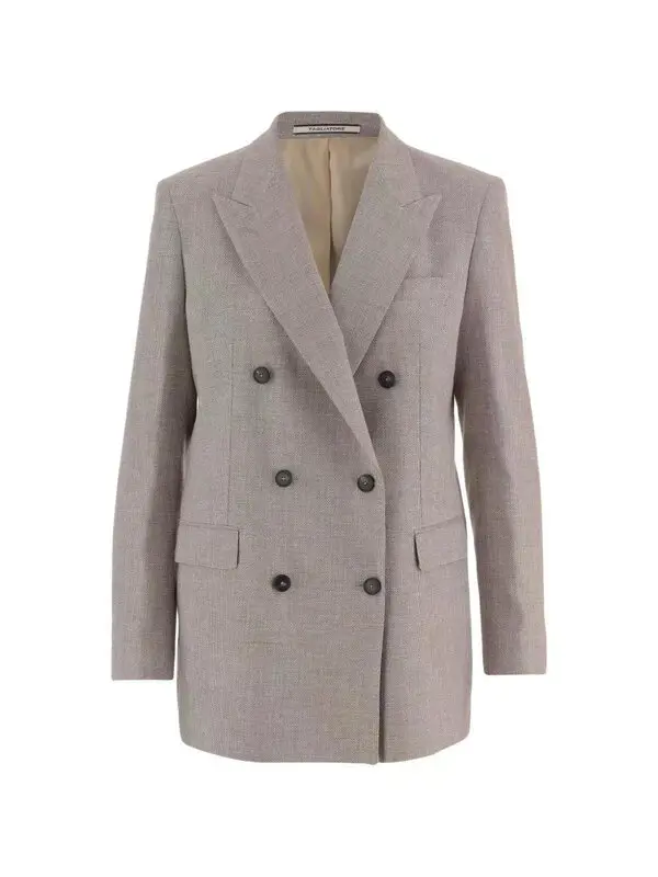 Tagliatore Peaked Lapels Double-breasted Jacket - Neutrals
