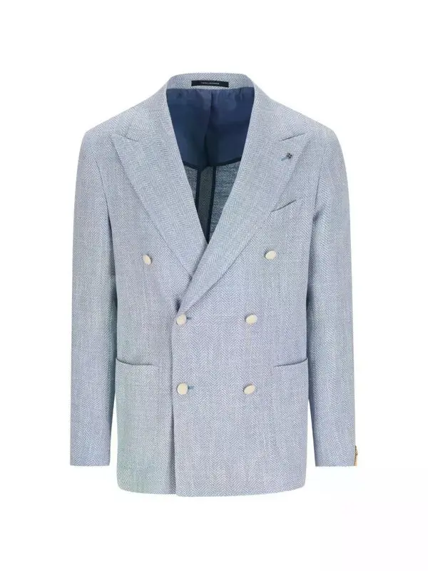 Tagliatore Double-breasted Blazer - Blue