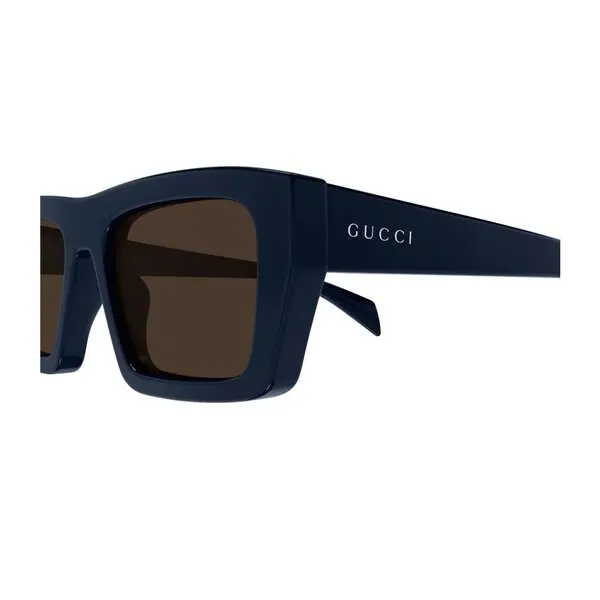 Gucci Logo Rectangular Sunglasses