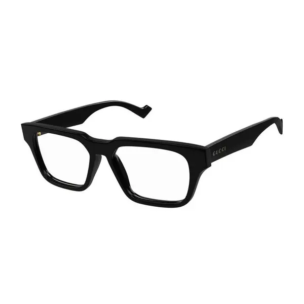 Gucci Rectangular Frame With Logo - Black