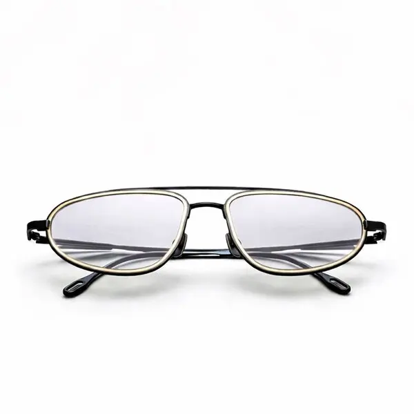 CAPOTE EYEWEAR C009 Paper Clip Sunglasses - Silver