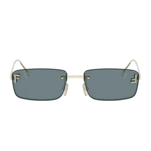Fendi First Crystal Sunglasses - Gold