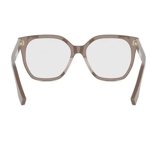 Fendi Lettering Eyeglasses - Light Brown
