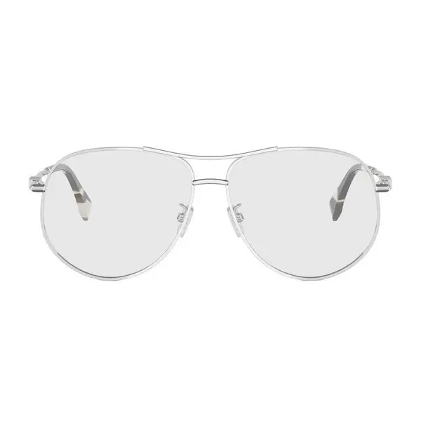 Fendi Fendigraphy Eyeglasses - Silver