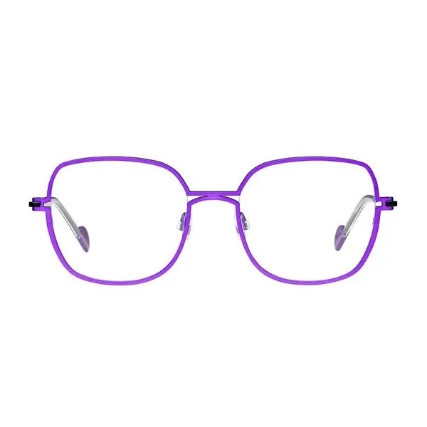 MATTTEW Mica Square Frame Eyeglasses - Purple