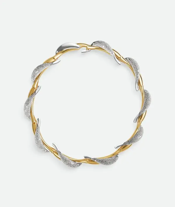 Bottega Veneta Sardine Necklace - White